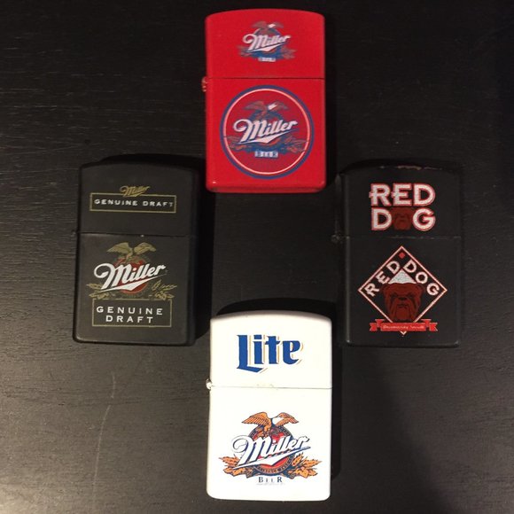 MILLER | Other | Millermiller Litemiller Genuine Draft Red Dog Oil ...